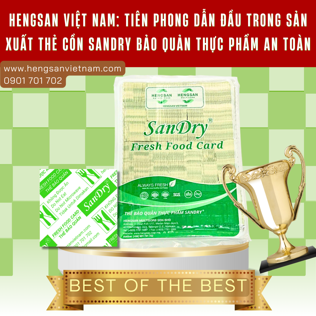 Hengsan Việt Nam: Tiên Phong Dẫn Đầu Trong Sản Xuất Thẻ Cồn Sandry Bảo ...