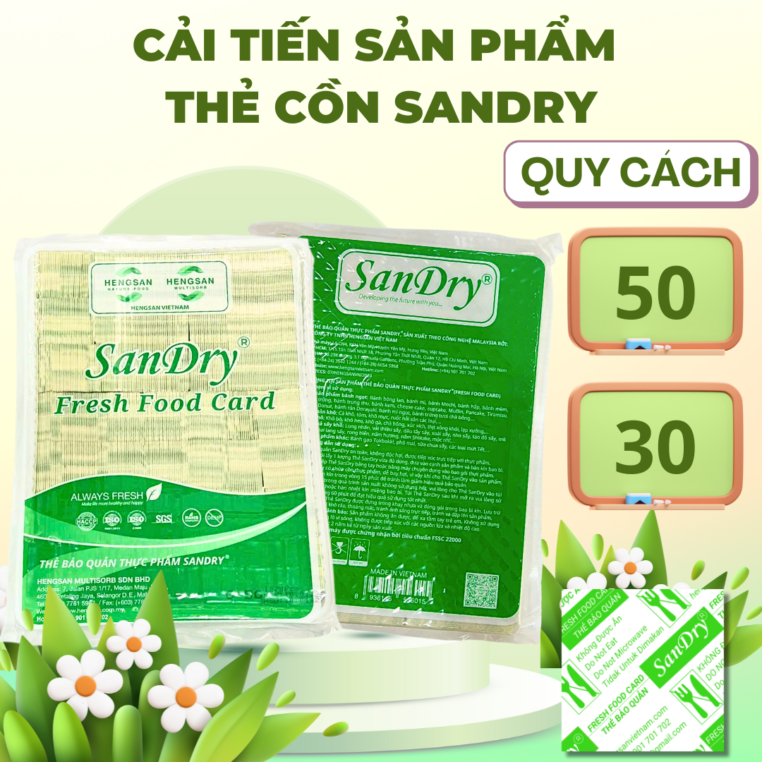 Câu Chuyện Về Cải Tiến Sản Phẩm Thẻ Cồn Sandry Để Đáp Ứng Nhu Cầu Của ...